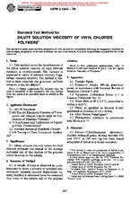 ASTM D1243-79 1.1.1900 | technical standard | MyStandards