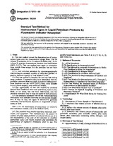 ASTM D1319-89 1.1.1900 | technical standard | MyStandards