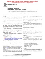 ASTM D1617-07 1.6.2007 | technical standard | MyStandards
