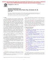 ASTM D1785-03 10.5.2003 | technical standard | MyStandards