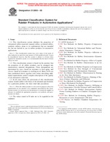 ASTM D2000-05 1.5.2005 | technical standard | MyStandards