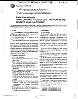 ASTM D2015-85 1.1.1900 | technical standard | MyStandards