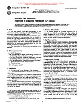 ASTM D2158-89 1.1.1900 | technical standard | MyStandards