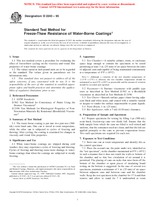 ASTM D2243-95 1.1.1995 | technical standard | MyStandards