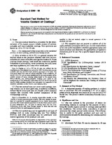 ASTM D2369-90 1.1.1900 | technical standard | MyStandards