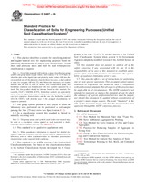 ASTM D2487-06 1.5.2006 | technical standard | MyStandards