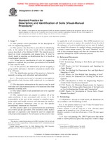 ASTM D2488-00 10.2.2000 | technical standard | MyStandards