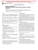 ASTM D2583-95 10.10.2001 | technical standard | MyStandards