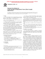 ASTM D2591-01 10.9.2001 | technical standard | MyStandards