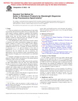 ASTM D2622-98 10.4.1998 | technical standard | MyStandards