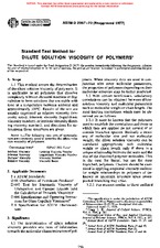 ASTM D2857-70(1977) 1.1.1900 | technical standard | MyStandards