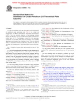 ASTM D2892-11a 1.12.2011 | technical standard | MyStandards