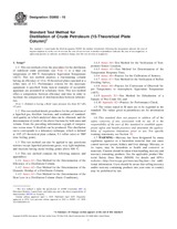 ASTM D2892-15 1.4.2015 | technical standard | MyStandards