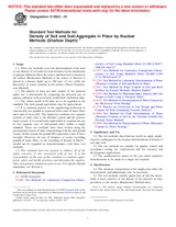 ASTM D2922-01 10.6.2001 | technical standard | MyStandards