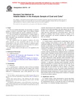 ASTM D3175-07 1.3.2007 | technical standard | MyStandards