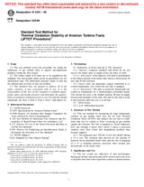 ASTM D3241-98 10.1.2002 | technical standard | MyStandards