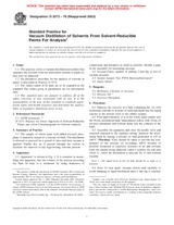 ASTM D3272-76(2003) 1.12.2003 | technical standard | MyStandards