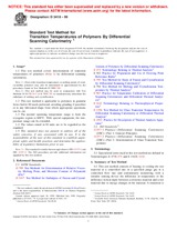 ASTM D3418-99 10.4.1999 | technical standard | MyStandards