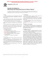 ASTM D3775-07a 1.12.2007 | technical standard | MyStandards