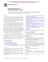 ASTM D4165-06 1.7.2006 | technical standard | MyStandards
