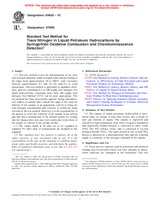 ASTM D4629-10 1.7.2010 | technical standard | MyStandards