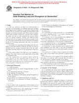 ASTM D4632-91(1996) 1.1.1997 | technical standard | MyStandards