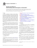 ASTM D4632/D4632M-15 1.1.2015 | technical standard | MyStandards