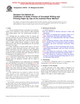 ASTM D4918-97(2007) 1.4.2007 | technical standard | MyStandards