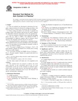 ASTM D5630-01 10.9.2001 | technical standard | MyStandards
