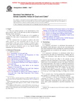 ASTM D5865-10ae1 1.5.2010 | technical standard | MyStandards