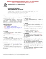 ASTM D6183-00(2005) 1.4.2005 | technical standard | MyStandards