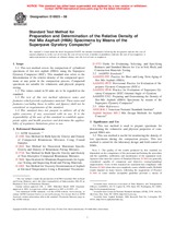 ASTM D6925-08 1.2.2008 | technical standard | MyStandards