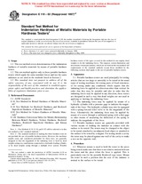 ASTM E110-82(1997)e2 26.7.1999 | technical standard | MyStandards