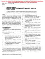 ASTM E122-99 10.10.2000 | technical standard | MyStandards