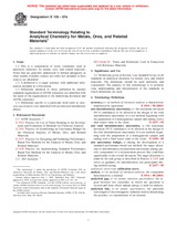 ASTM E135-07a 1.6.2007 | technical standard | MyStandards