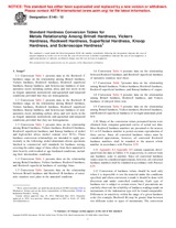 ASTM E140-12 15.8.2012 | technical standard | MyStandards