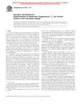 ASTM E1921-10e1 1.5.2010 | technical standard | MyStandards