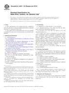 ASTM A853-04 1.3.2004 | technical standard | MyStandards