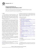 ASTM C90-13 1.6.2013 | technical standard | MyStandards