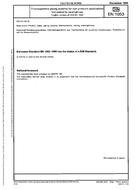 DIN 1053:1962-11 1.11.1962 | technical standard | MyStandards