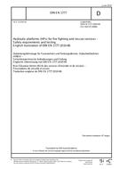 DIN 1777:1986-01 1.1.1986 | technical standard | MyStandards