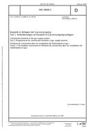 DIN 30690-1:1999-10 1.10.1999 | technical standard | MyStandards