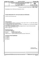 DIN 7941:1981-09 1.9.1981 | technical standard | MyStandards