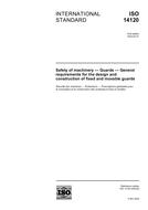 ISO 14120:2002 31.1.2002 | technical standard | MyStandards