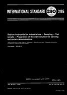 ISO 7109:1985 30.5.1985 | technical standard | MyStandards