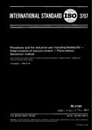 ISO 3707:1976 1.12.1976 | technical standard | MyStandards