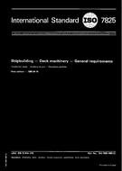 ISO 7825:1985 18.4.1985 | technical standard | MyStandards